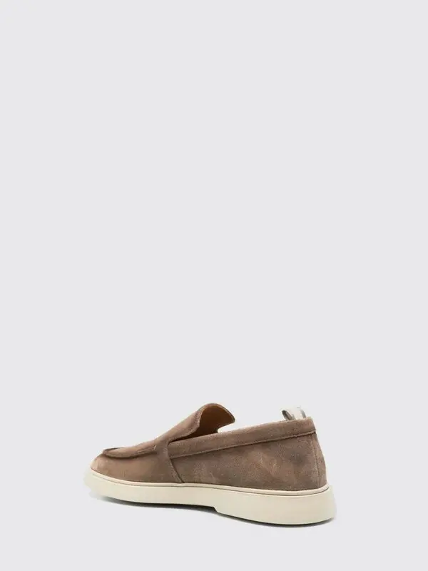 Officine Creative Bones Suede Loafers