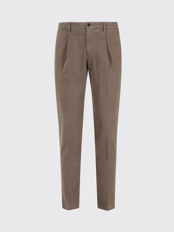BRIGLIA 1949 Tailored Trousers - Biscuit