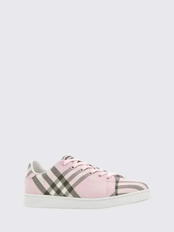 Burberry Checked Low Top Sneakers