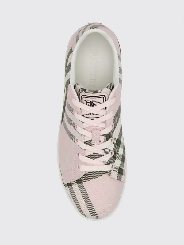 Burberry Checked Low Top Sneakers