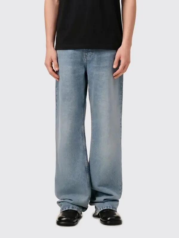 AMI Paris Wide Leg Jeans - Blue