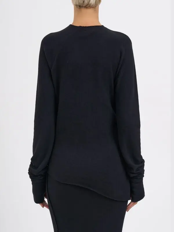 MARC LE BIHAN Asymmetrical Ribbed Jumper