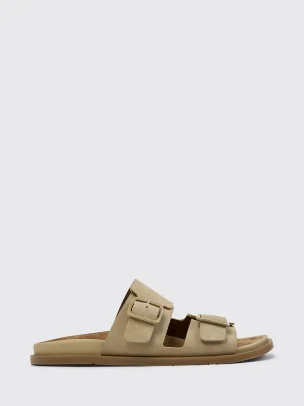 Camper Lluc Suede Sandals - Brown