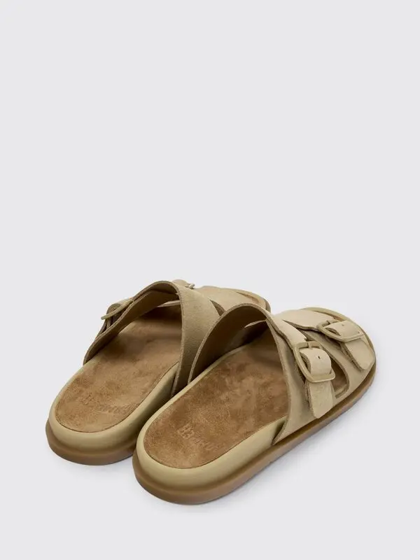 Camper Lluc Suede Sandals - Brown