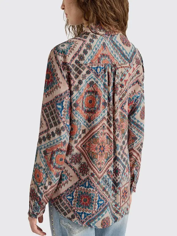 Momoni Printed Silk Shirt
