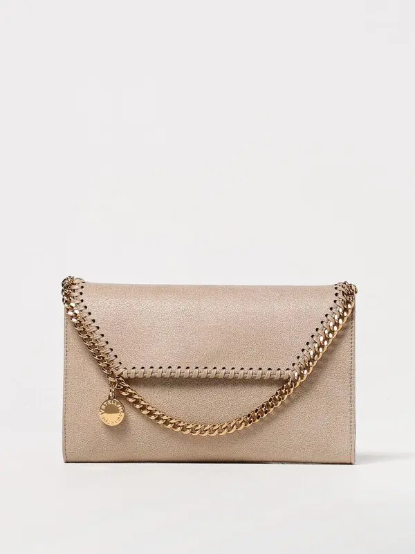Stella McCartney Chain Strap Shoulder Bag - Beige