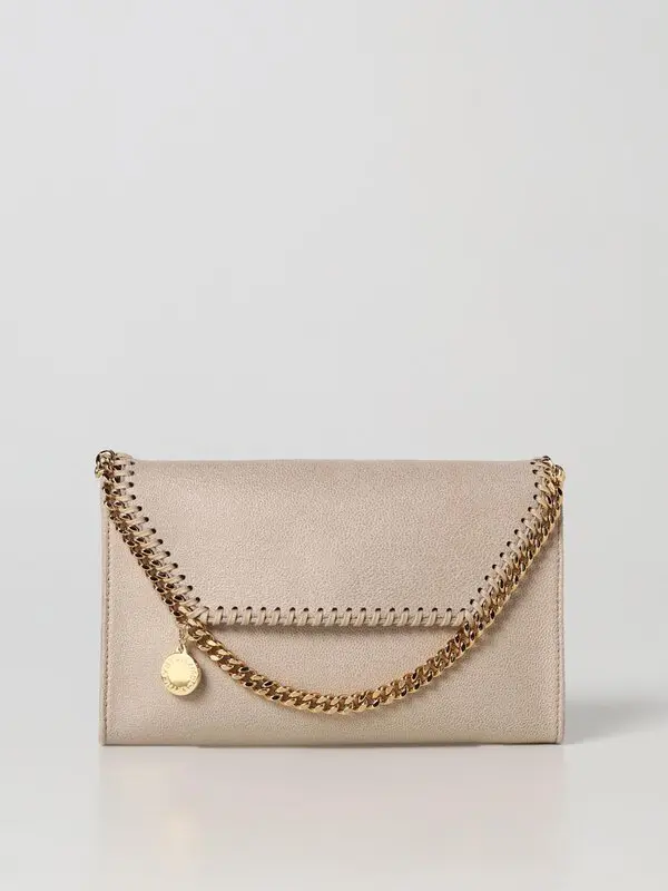 Stella McCartney Chain Strap Shoulder Bag - Cream