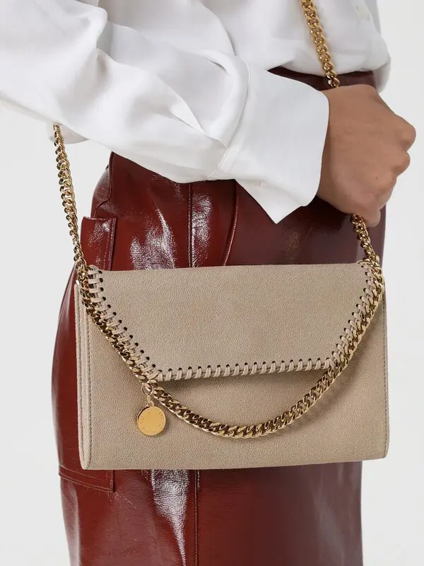 Stella McCartney Chain Strap Shoulder Bag - Nude