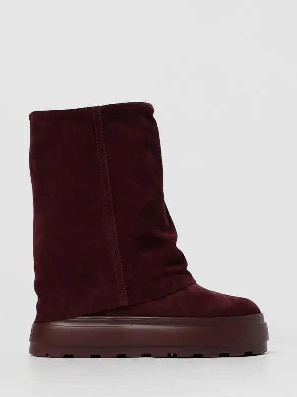 Casadei Suede Platform Boots