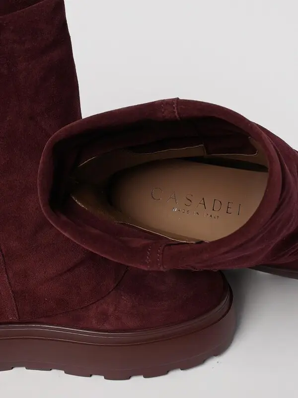 Casadei Suede Platform Boots