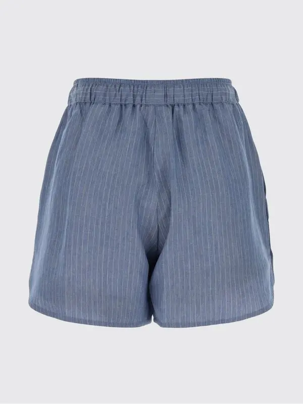 Jacob Cohen Linen Blend Drawstring Shorts
