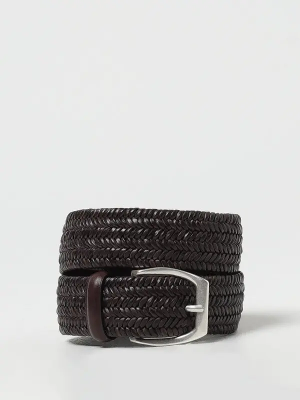 Orciani Woven Leather Belt