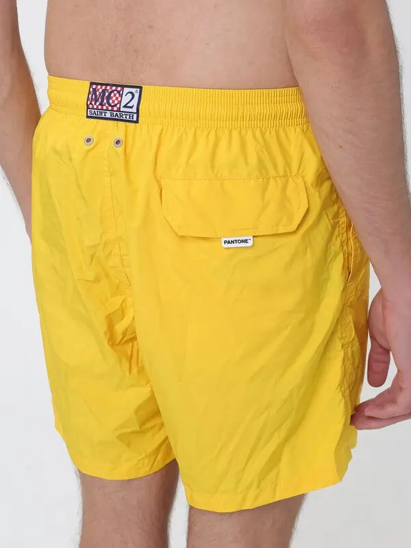 MC2 SAINT BARTH Boxer Swim Shorts - Yellow