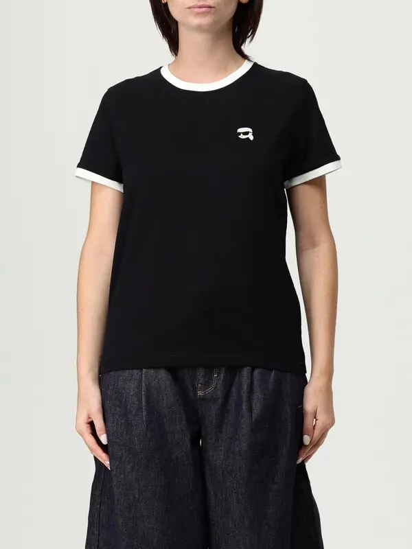 Karl Lagerfeld Logo T-shirt - Black