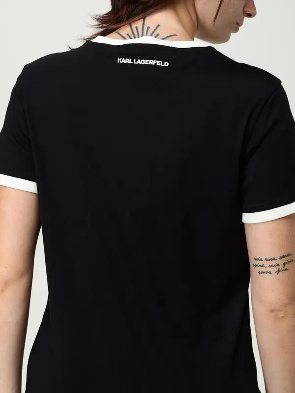 Karl Lagerfeld Logo T-shirt - Black