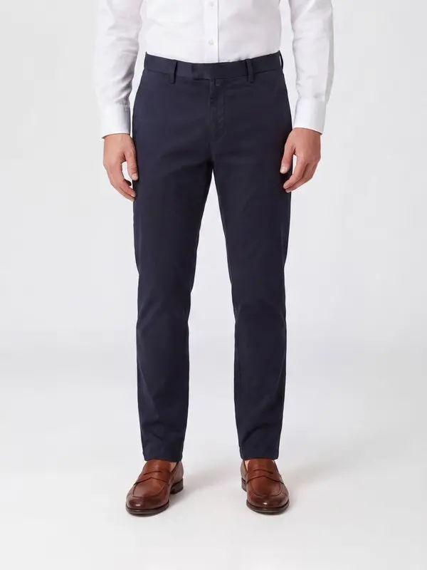 BRIGLIA 1949 Tailored Trousers - Blue
