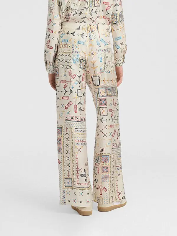 Momoni Trousers - Cream
