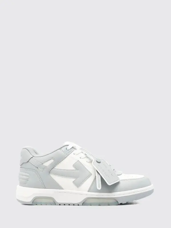 Off-White Out Of Office" Leather Sneakers - Bianco 3