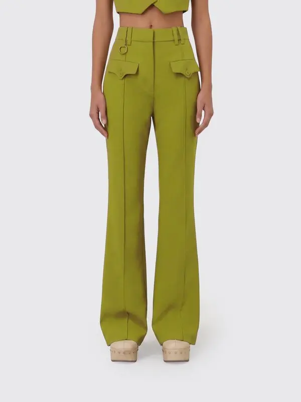 Zimmermann Wool Blend Flared Trousers
