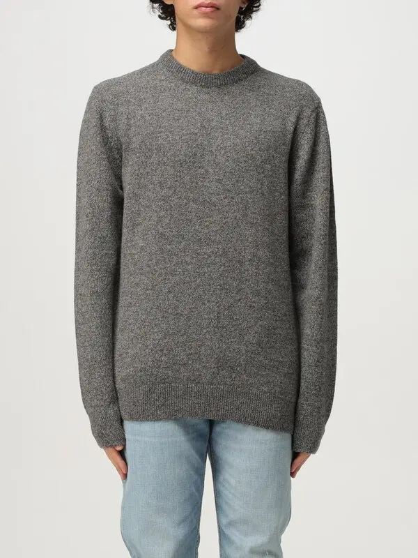Barbour Textured Crew Neck Jumper