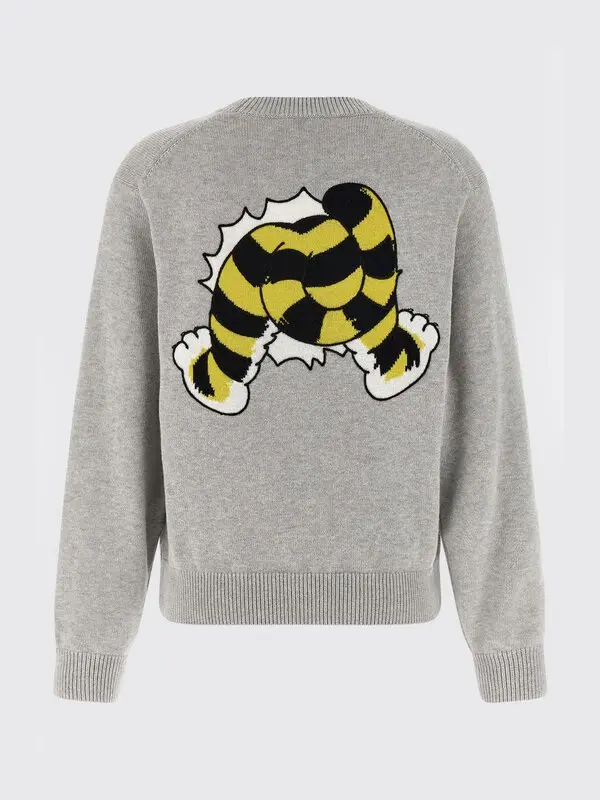 Kenzo Tiger Wool And Cotton Sweater
