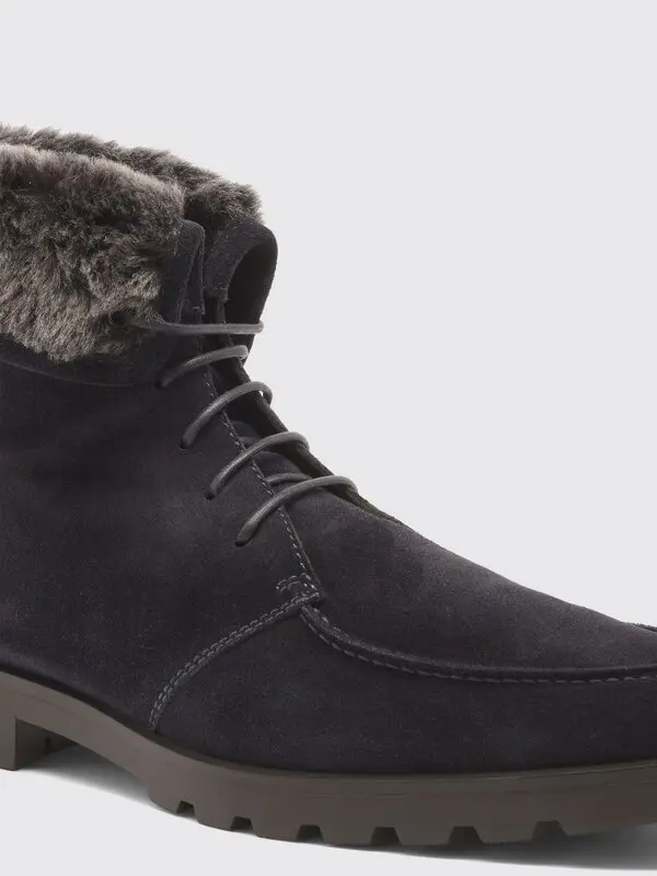 Santoni Lace-up Ankle Boots