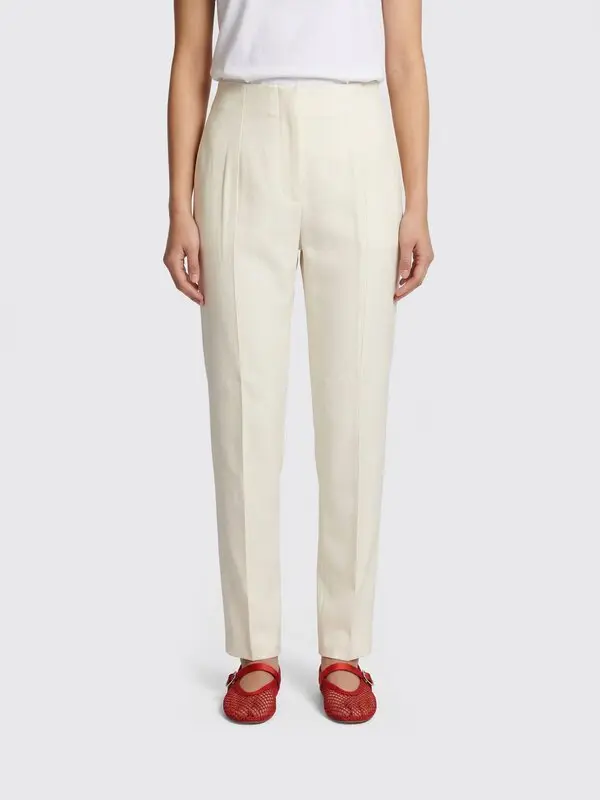 TOTEME Tailored Trousers - Ecru