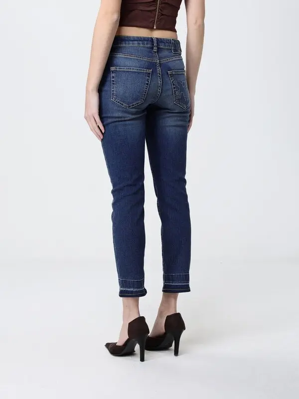 Pinko Cropped Fit Cotton Jeans