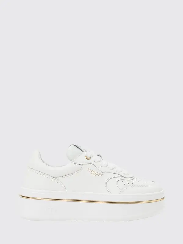 TWINSET Flatform Leather Sneakers