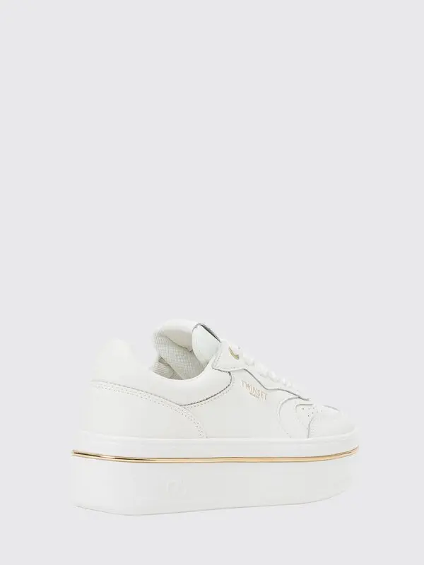 TWINSET Flatform Leather Sneakers