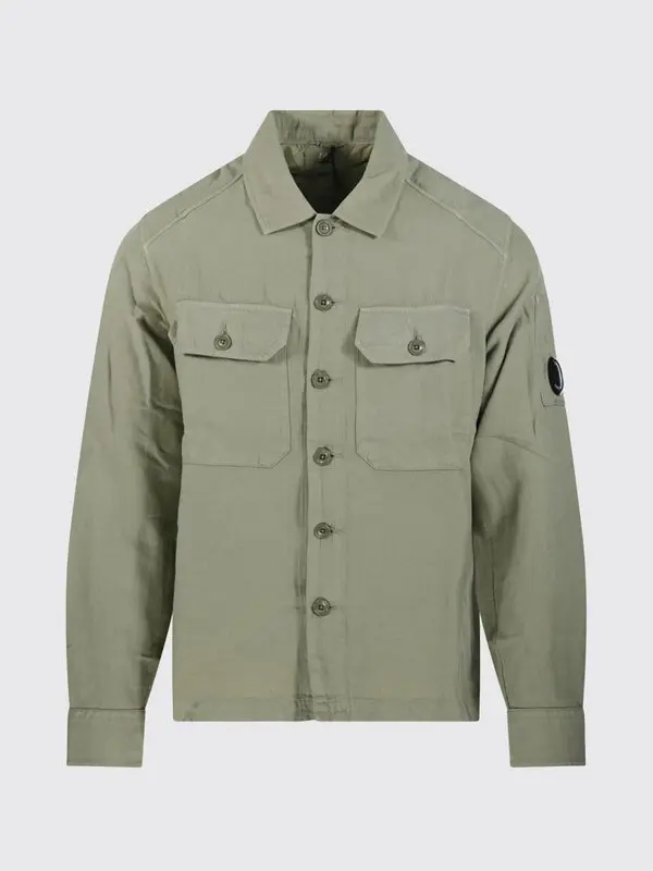C.P. COMPANY Cotton And Linen Casual Shirt