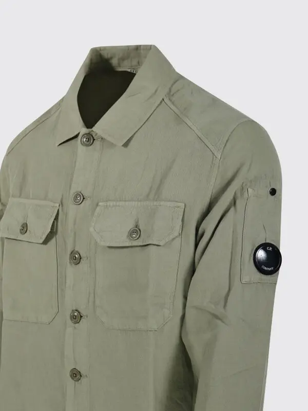 C.P. COMPANY Cotton And Linen Casual Shirt