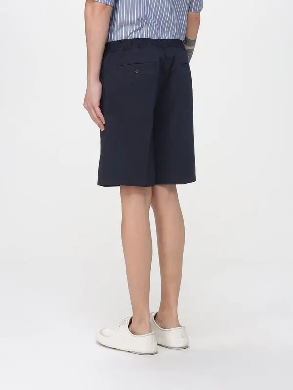 PAOLO PECORA Virgin Wool Chino Shorts