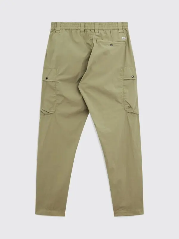 C.P. COMPANY Stretch Cotton Blend Cargo Trousers - Grey