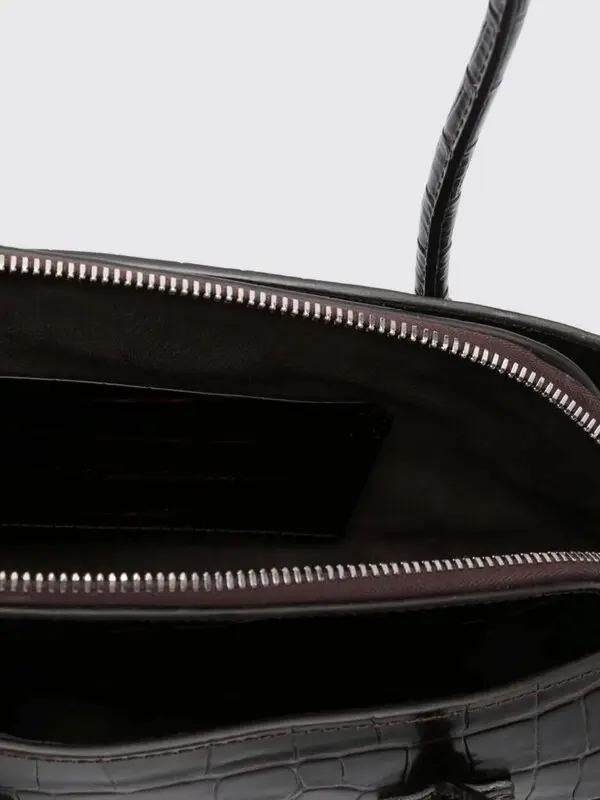 Attico Croc Effect Shoulder Bag