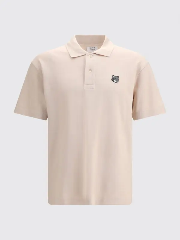 Maison Kitsuné Cotton Polo Shirt With Logo