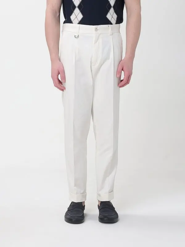 PAOLO PECORA Tailored Virgin Wool Trousers