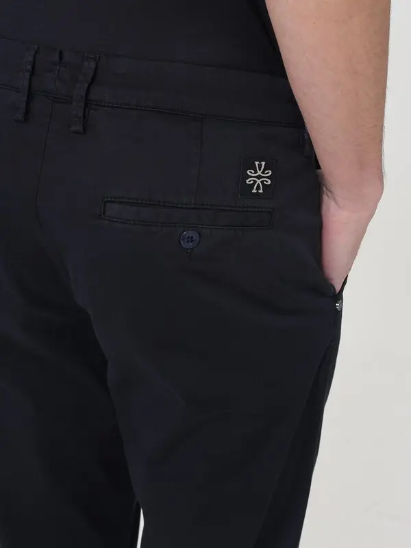 Jacob Cohen Stretch Cotton Slim Fit Trousers - Blue