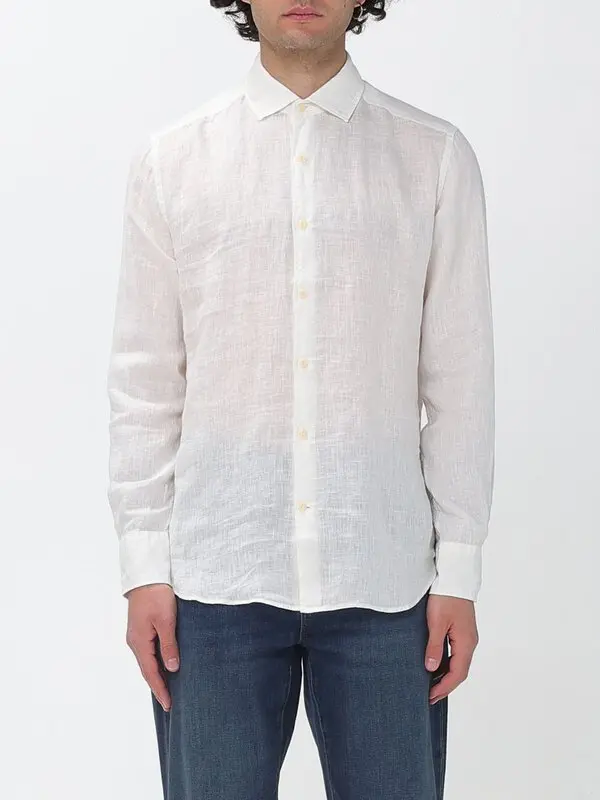 MC2 SAINT BARTH Linen Shirt - Cream