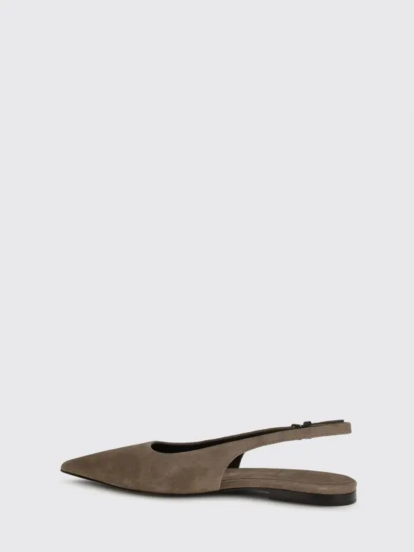 Brunello Cucinelli Suede Slingbacks