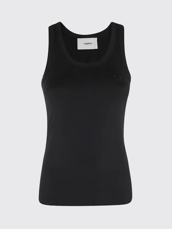Coperni Cotton Blend Tank Top - Black