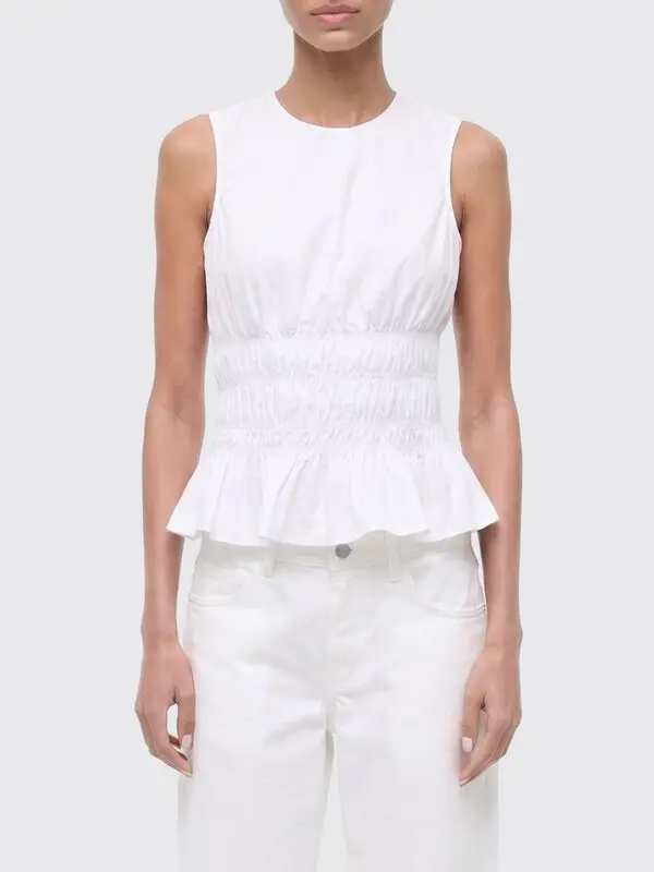 Staud Sleeveless Top - White