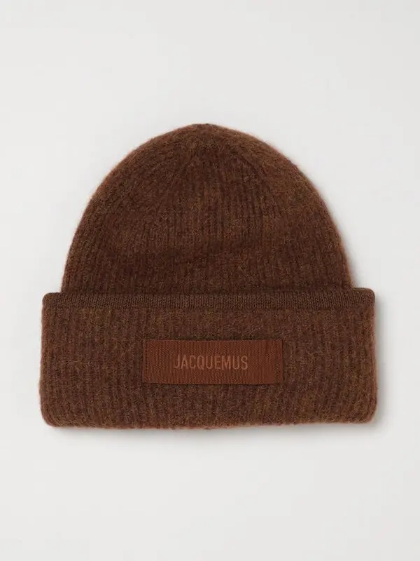 Jacquemus Beanie Hat - Brown