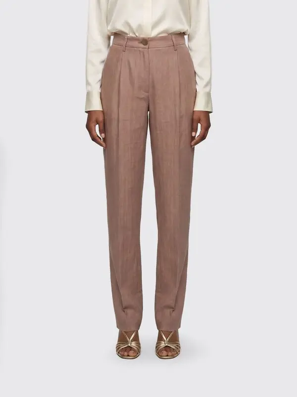 Jacob Cohen Linen Blend Slim Fit Trousers