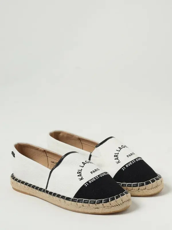 Karl Lagerfeld Espadrille - White
