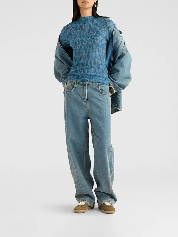 Momoni Jumper - Turquoise