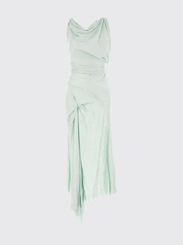 Victoria Beckham Asymmetric Viscose Dress