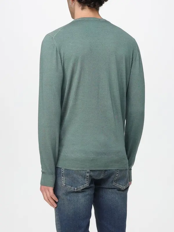 DRUMOHR Crew Neck Long Sleeve Jumper - Green