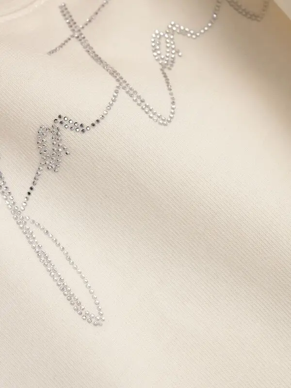 Philipp Plein Embellished T-shirt - White