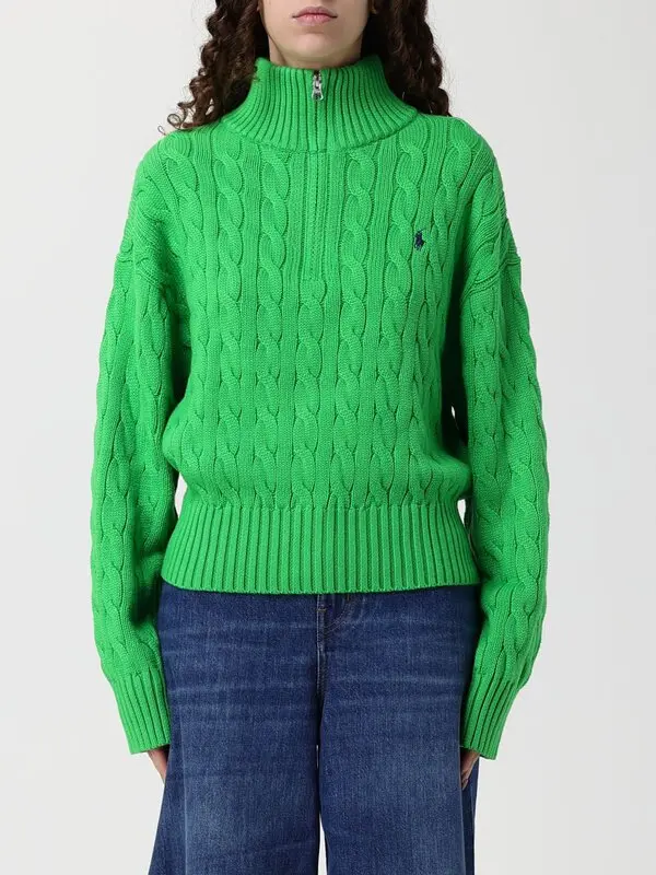 Polo Ralph Lauren Intertwined Ribbed Cotton Sweater